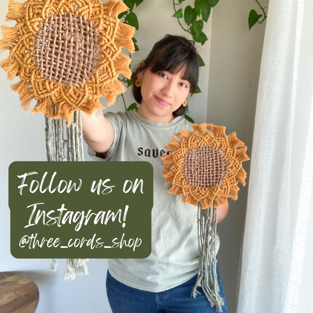 Waves Wall Hanging, Ocean Macrame Decor, Ocean Waves Macrame, Blue ...