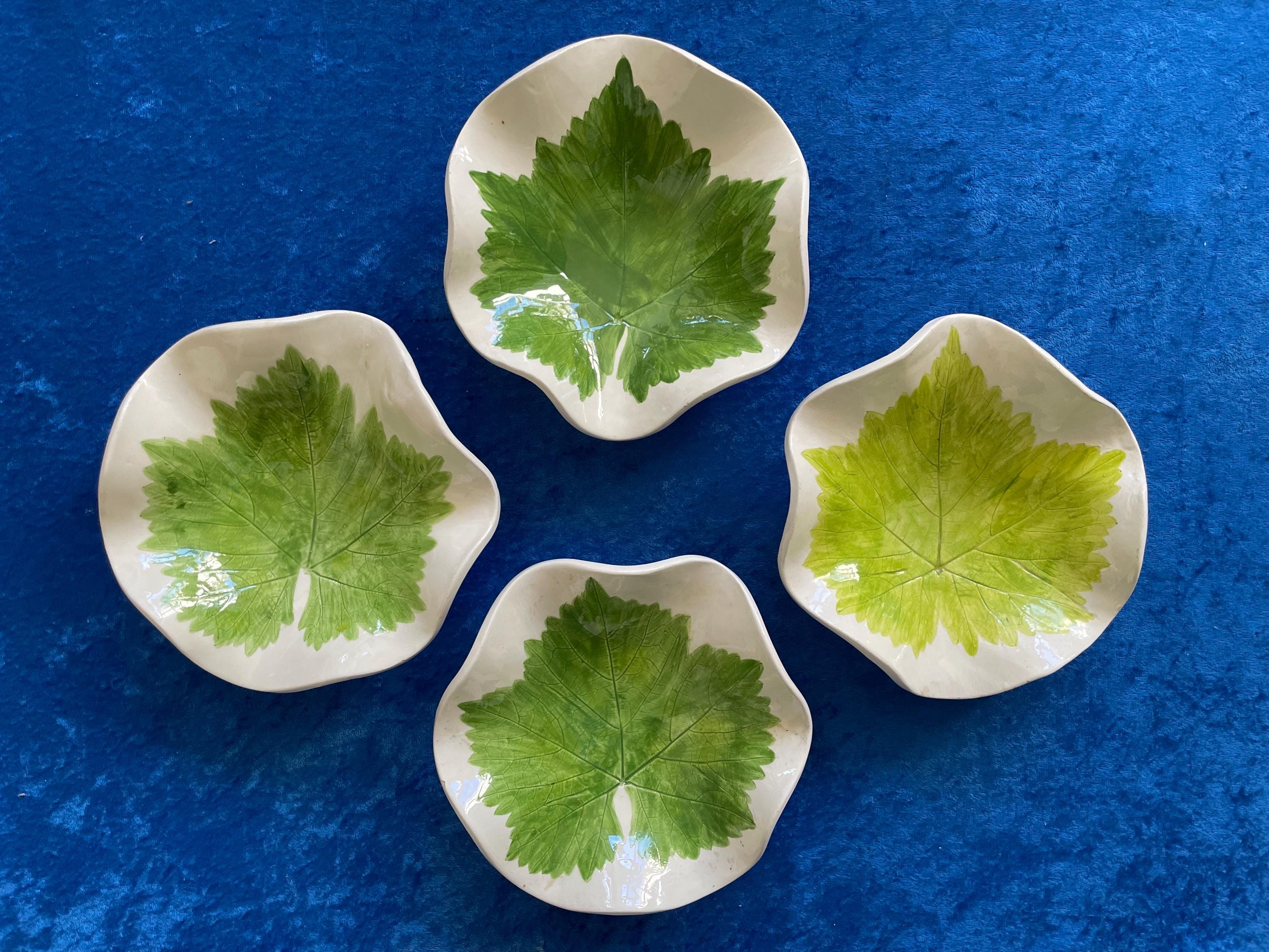 Handmade Wavy Leaf Bowls - Etsy