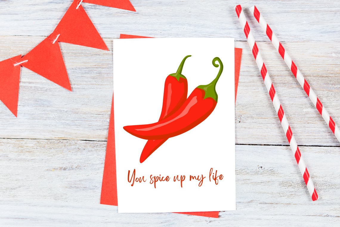 Cute Food Pun Valentines Day Cards Pack of 6 Digital Download ...