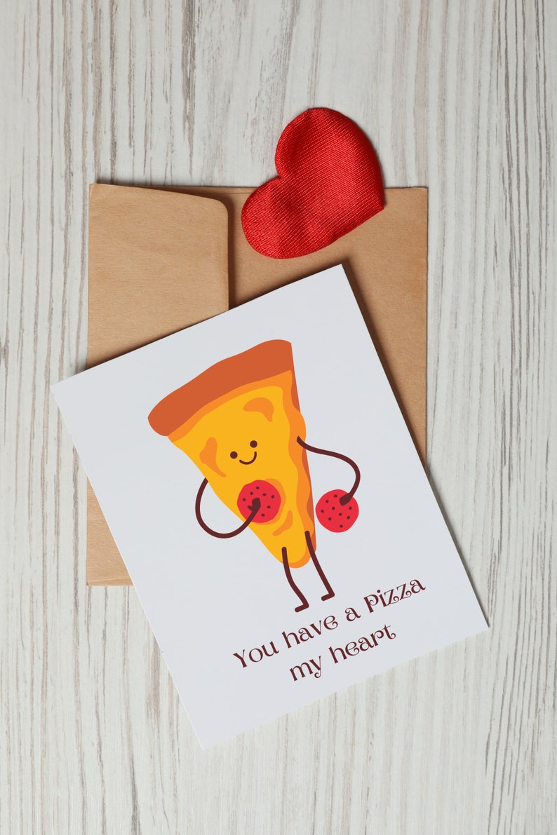 Cute Food Pun Valentines Day Cards Pack of 6 Digital Download ...