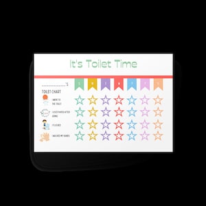 KIDS TOILET CHART Printable to Do List Child Daily Weekly Routine ...