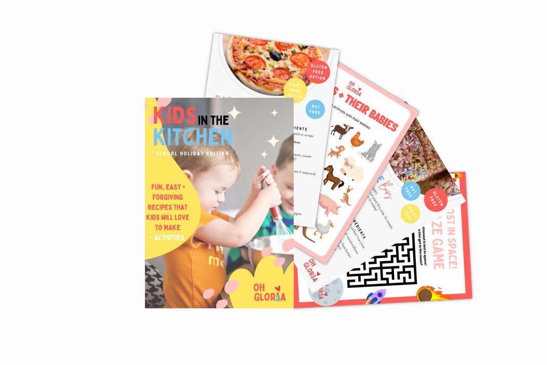 KIDS IN KITCHEN, Kids Cooking, Visual Recipes for Kids, Games for Kids ...