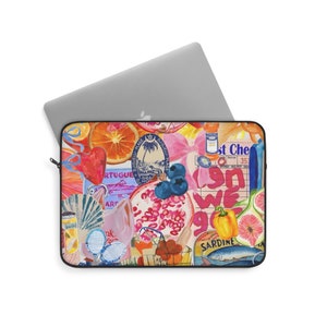 Scrapbook Laptop Bag, Laptop iPad Tablet Sleeve, MacBook Sleeve ...