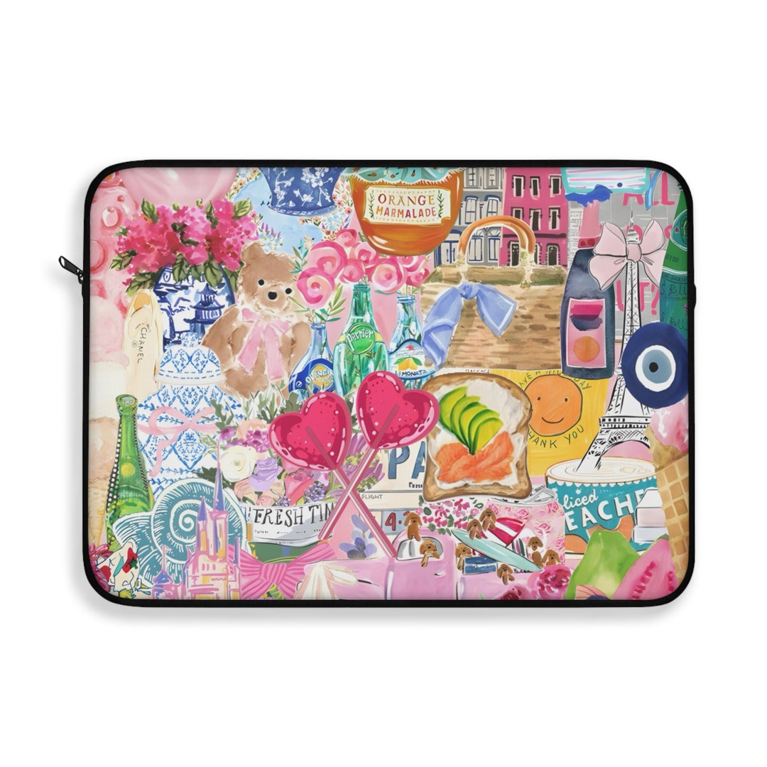 Scrapbook Laptop Case, Laptop iPad Tablet Sleeve, MacBook Sleeve ...