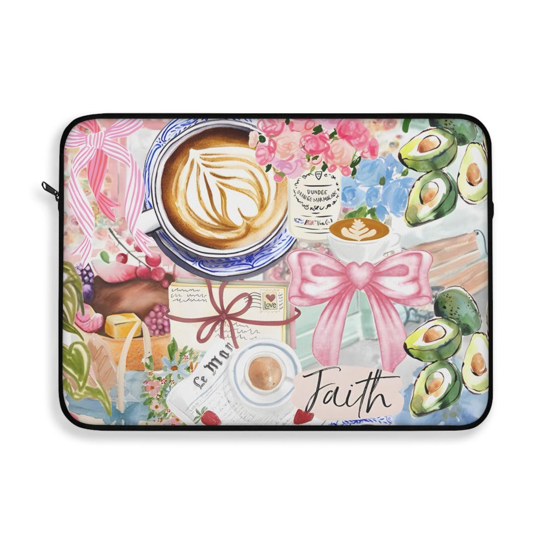 Collage Laptop Case, Laptop iPad Tablet Sleeve, MacBook Sleeve, Laptop ...