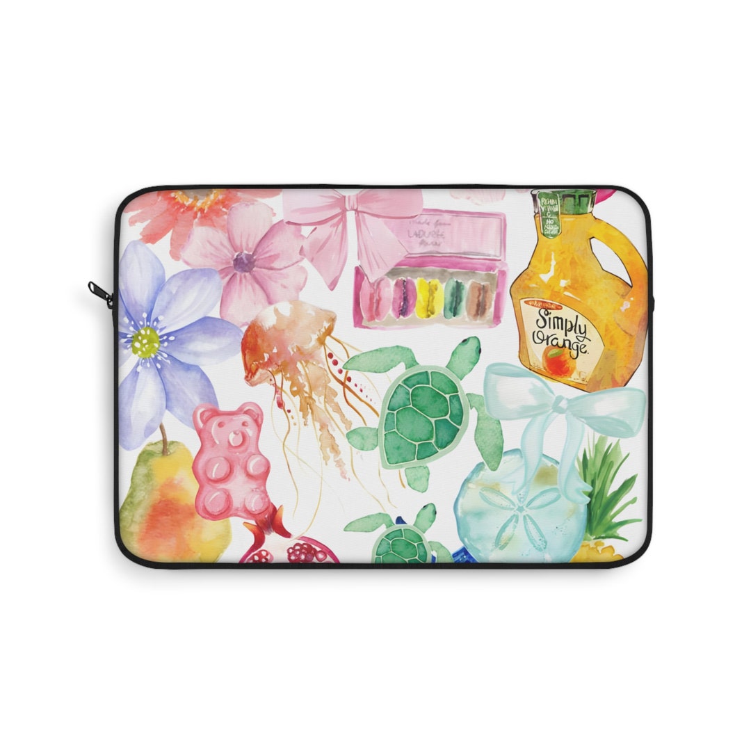 Collage Laptop Bag, Laptop iPad Tablet Sleeve, MacBook Sleeve, Laptop ...