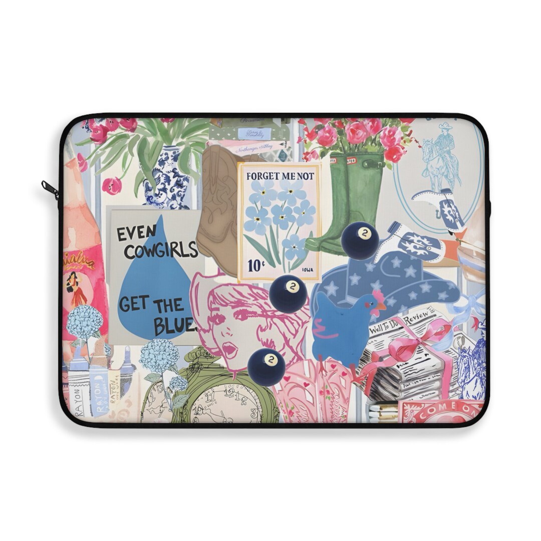 Summer Collage Laptop Case, Laptop iPad Tablet Sleeve, MacBook Sleeve ...