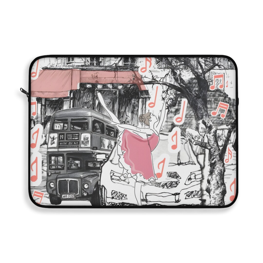 Ballerina Laptop Bag, Laptop iPad Tablet Sleeve, MacBook Sleeve, Laptop ...