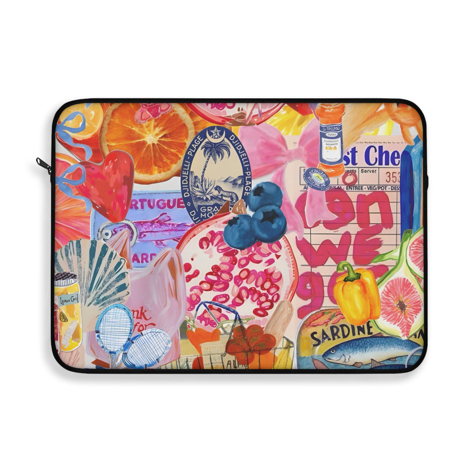 Scrapbook Laptop Bag, Laptop iPad Tablet Sleeve, MacBook Sleeve ...