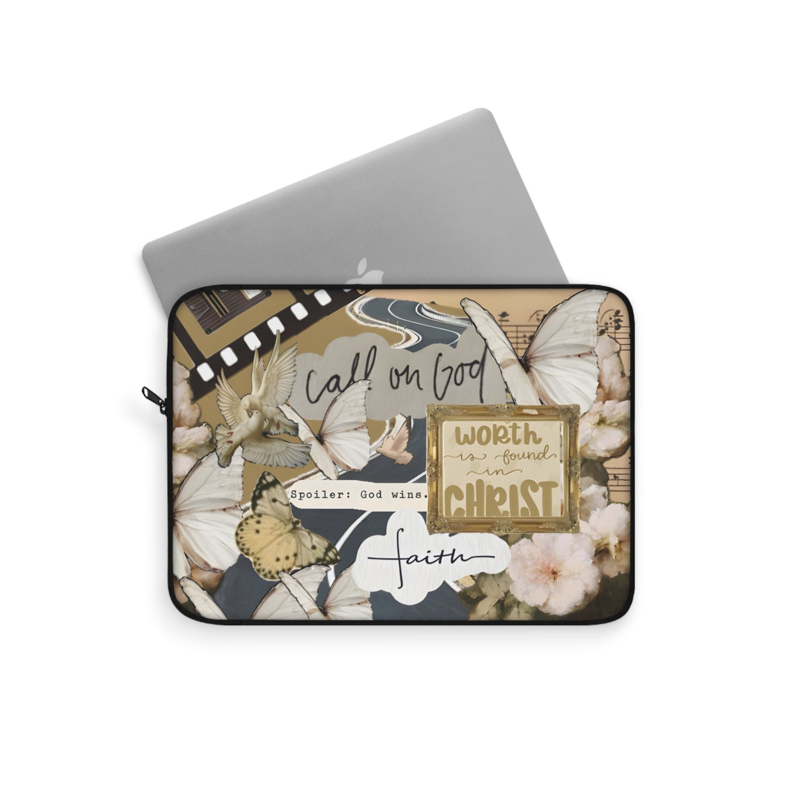 Scripture Laptop Bag, Laptop iPad Tablet Sleeve, MacBook Sleeve, Laptop ...
