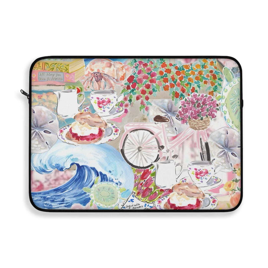 Collage Laptop Case, Laptop iPad Tablet Sleeve, MacBook Sleeve, Laptop ...