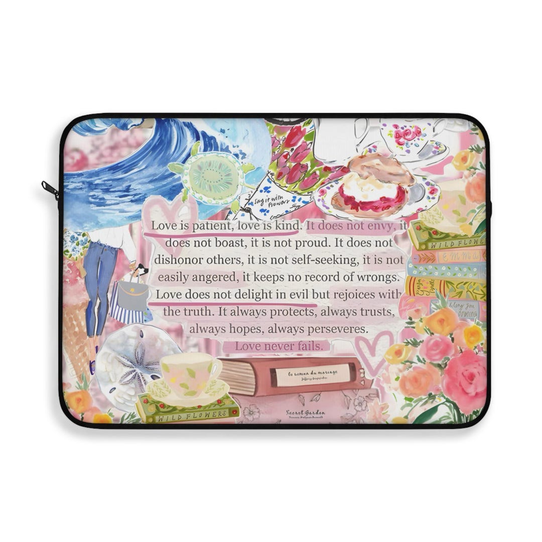 Collage Laptop Case, Laptop iPad Tablet Sleeve, MacBook Sleeve, Laptop ...