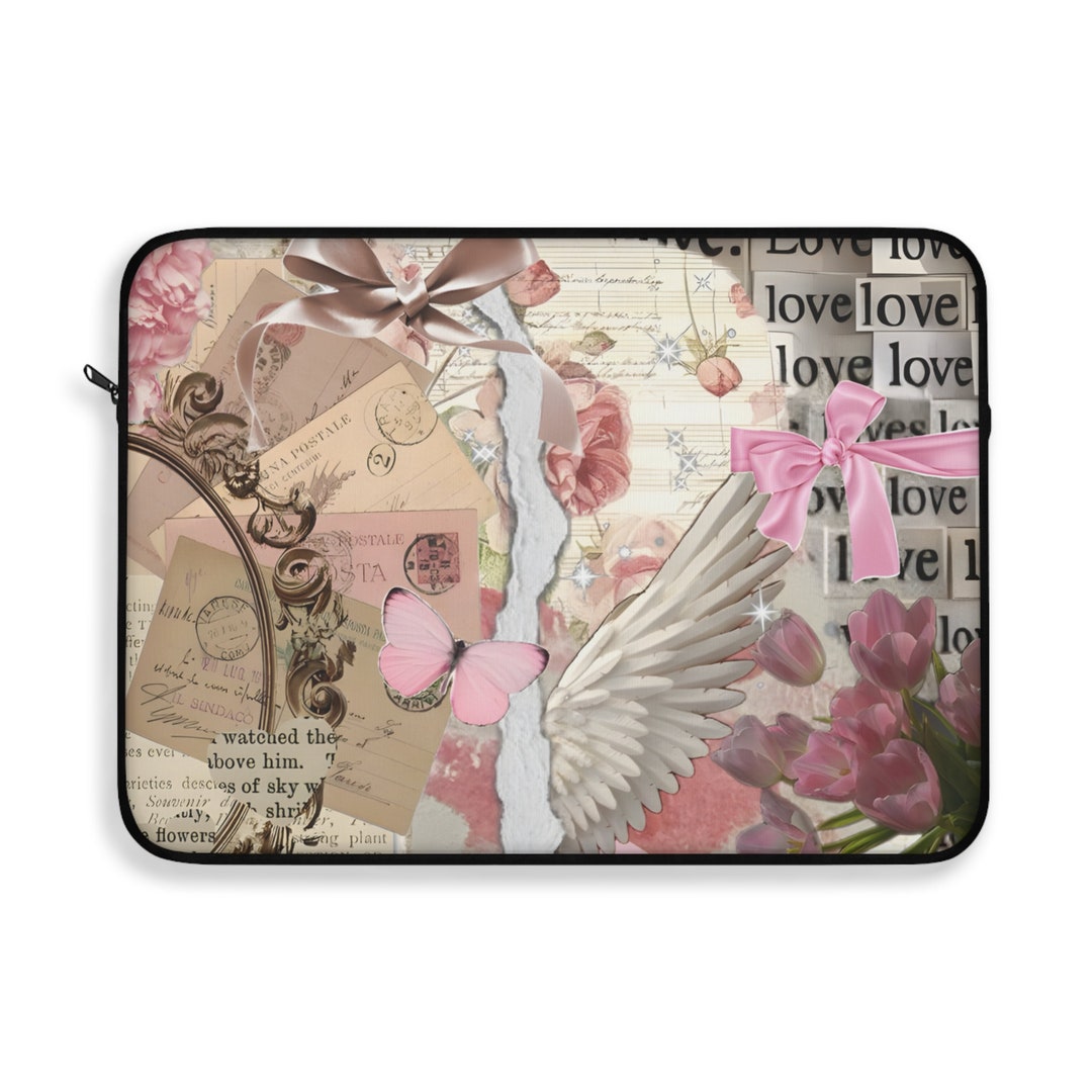 Collage Laptop Case, Laptop iPad Tablet Sleeve, MacBook Sleeve, Laptop ...