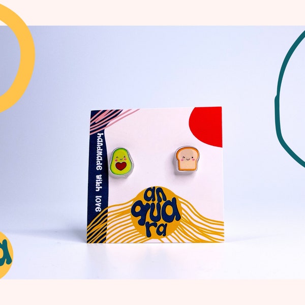 Toast Earrings - Etsy