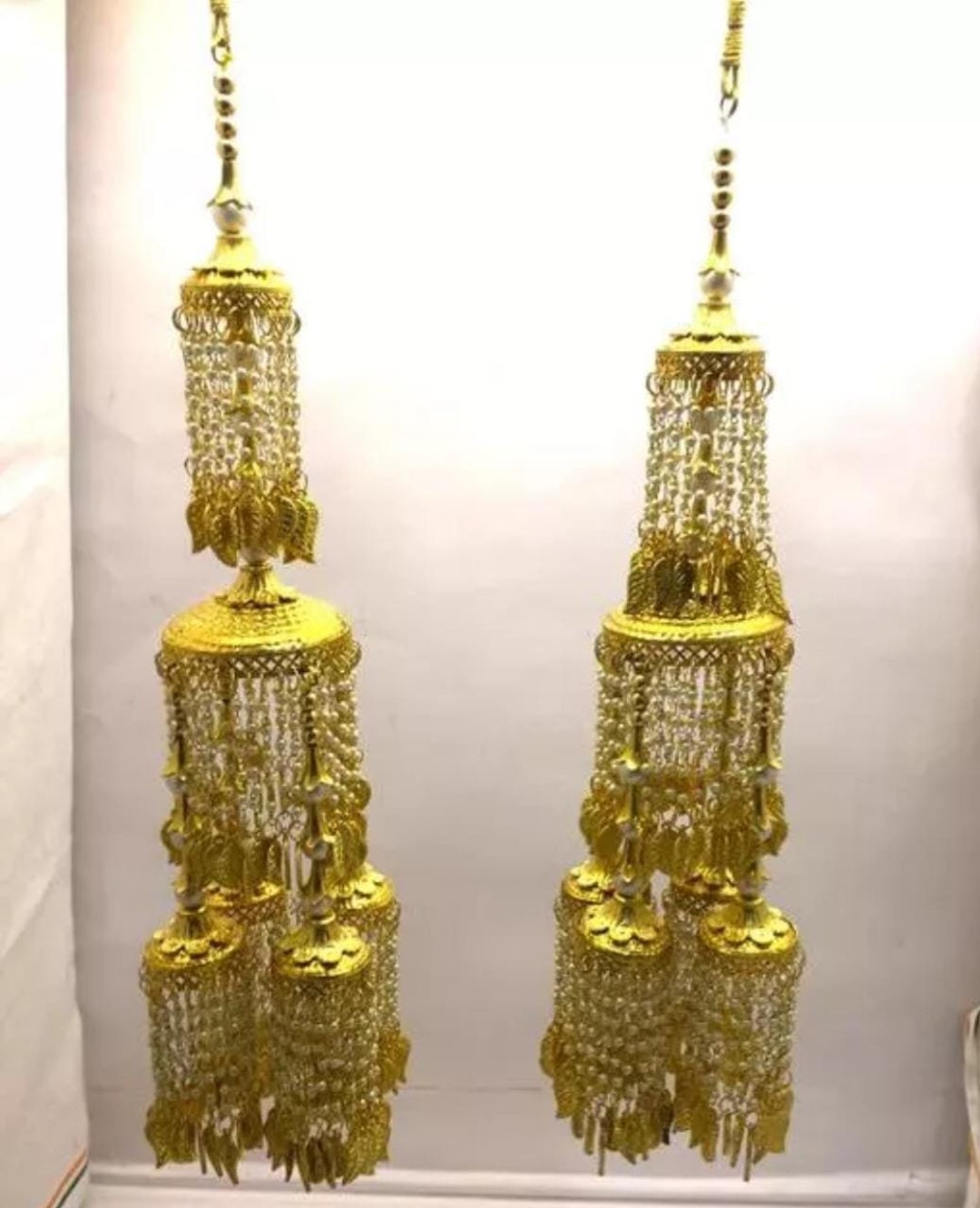 Handmade Traditional Wedding Kalira/kalere/kaleera/bridal Hand Hanging ...