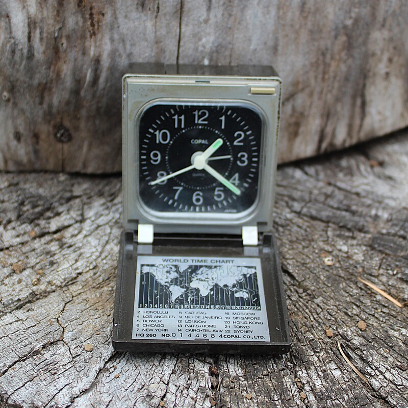Vintage Travel Clock - Etsy