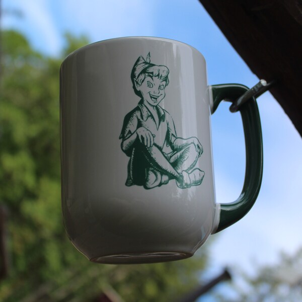 Peter Pan Mug - Etsy