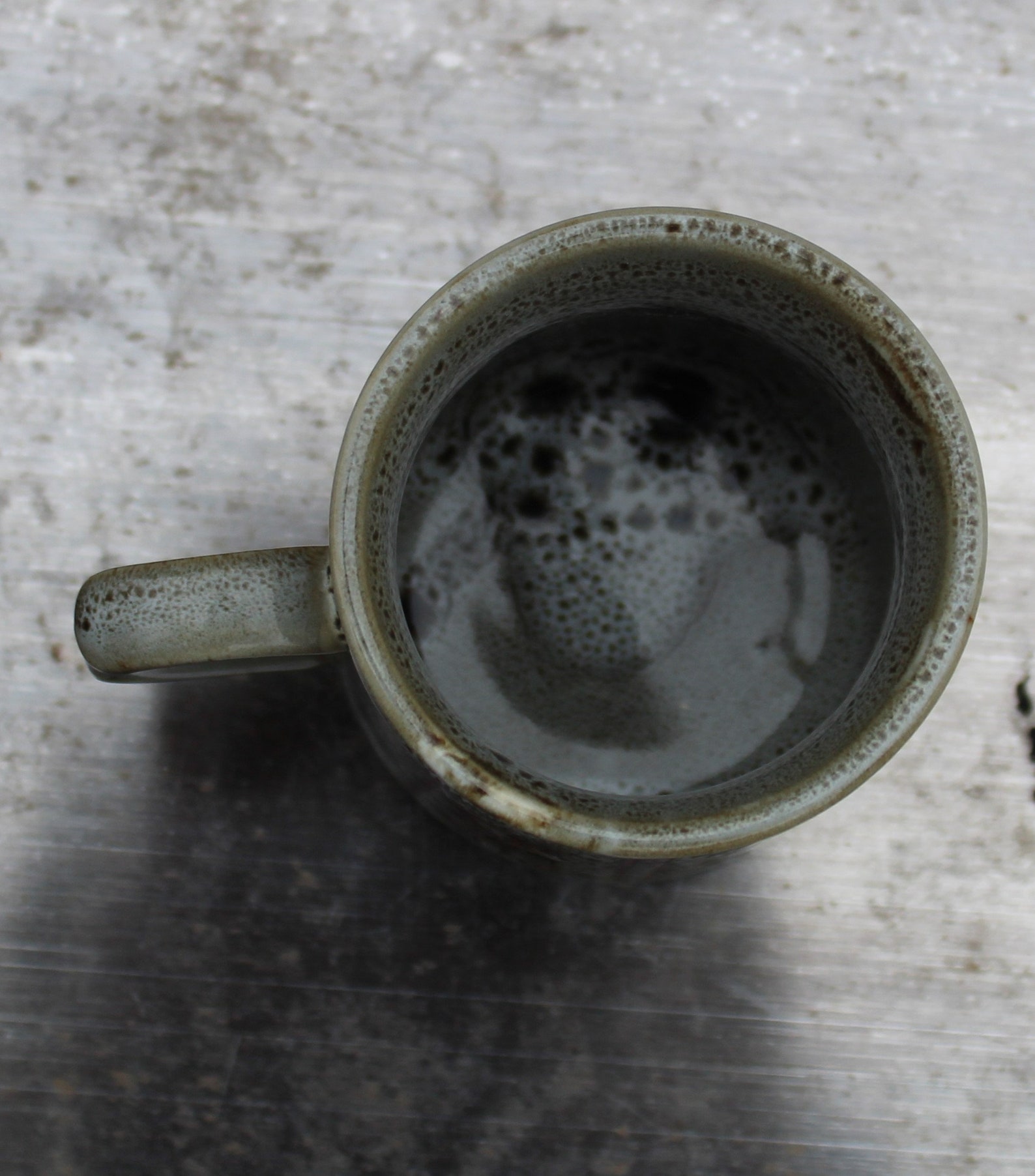 Vintage Splatter Glaze Ceramic Mug 3 3/4t X 3d Great for Your MCM Home ...