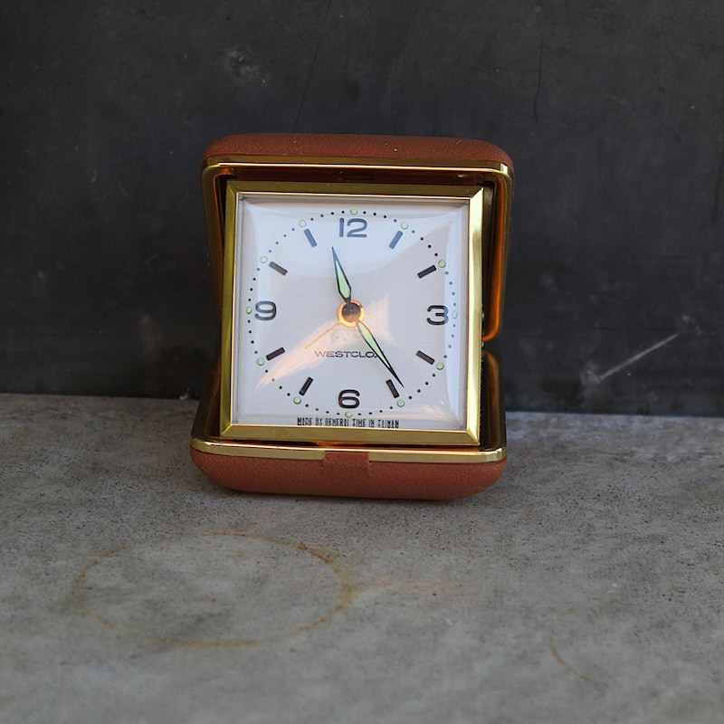 Vintage Travel Clock - Etsy