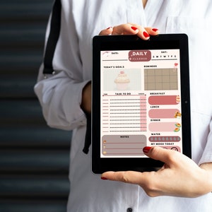 Digital Planner Daily to Do List | A4 | A5 | PDF | PNG - Etsy