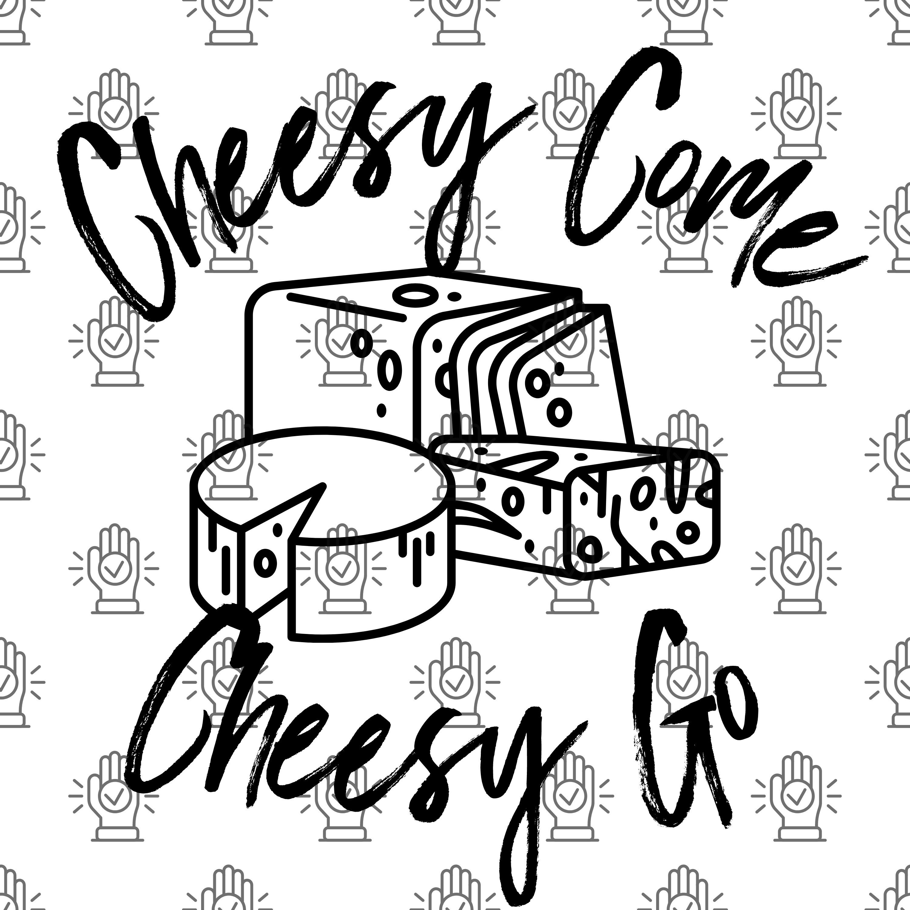 Cheeseboard Cricut SVG - Cheese Puns for Printing on Cutting Boards or ...