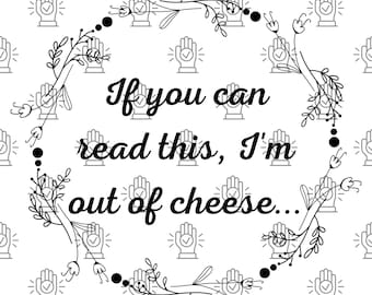 Cheeseboard Cricut SVG Cheese Puns for Printing on Cutting Boards or ...
