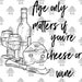 Cheeseboard Cricut SVG - Cheese Puns for Printing on Cutting Boards or ...