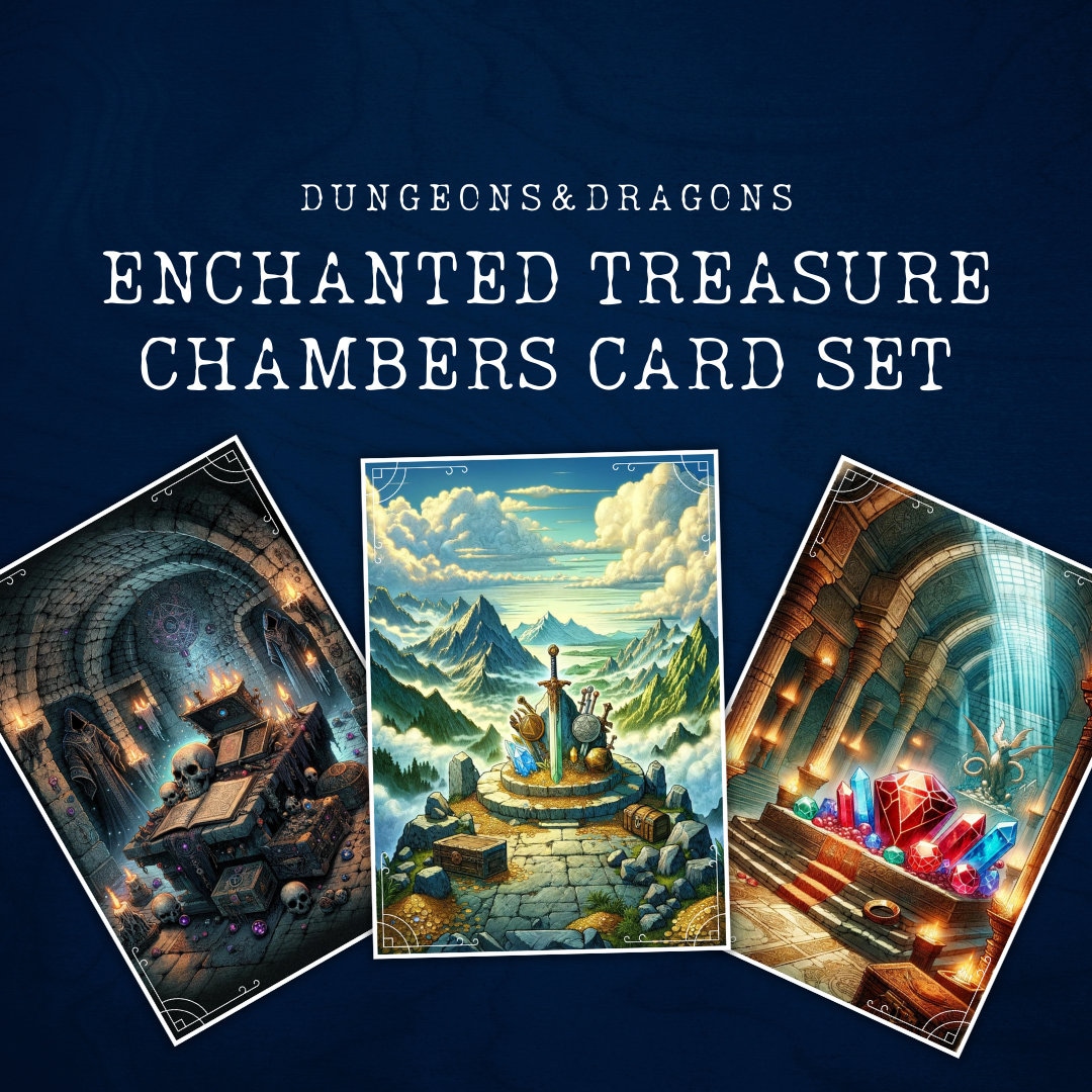 D & D Schatzzimmer Karten | DM / Dungeon Master-Werkzeuge | D&D Karten ...