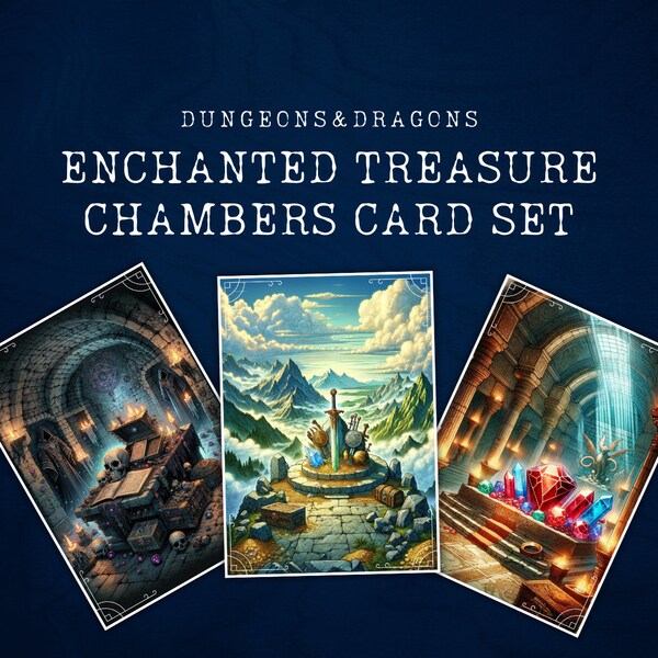 Dungeon Room Cards - Etsy