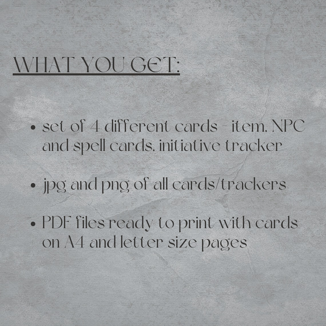 D&D Fillable Cards Set | Fillable and Printable Pdf | Dungeons and ...
