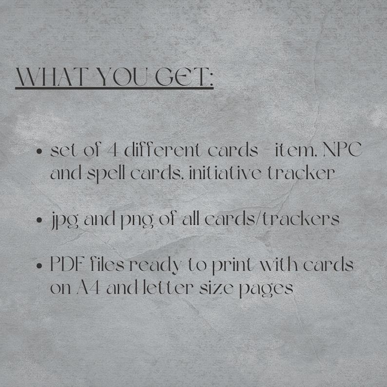 D&D Fillable Cards Set Fillable and Printable Pdf Dungeons and Dragons ...