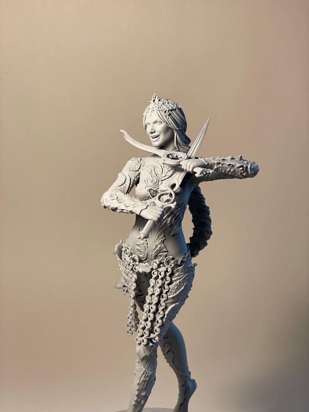 Orin Baldurs Gate 3 Statue Miniature Figurine Dungeons and Dragons Mini ...