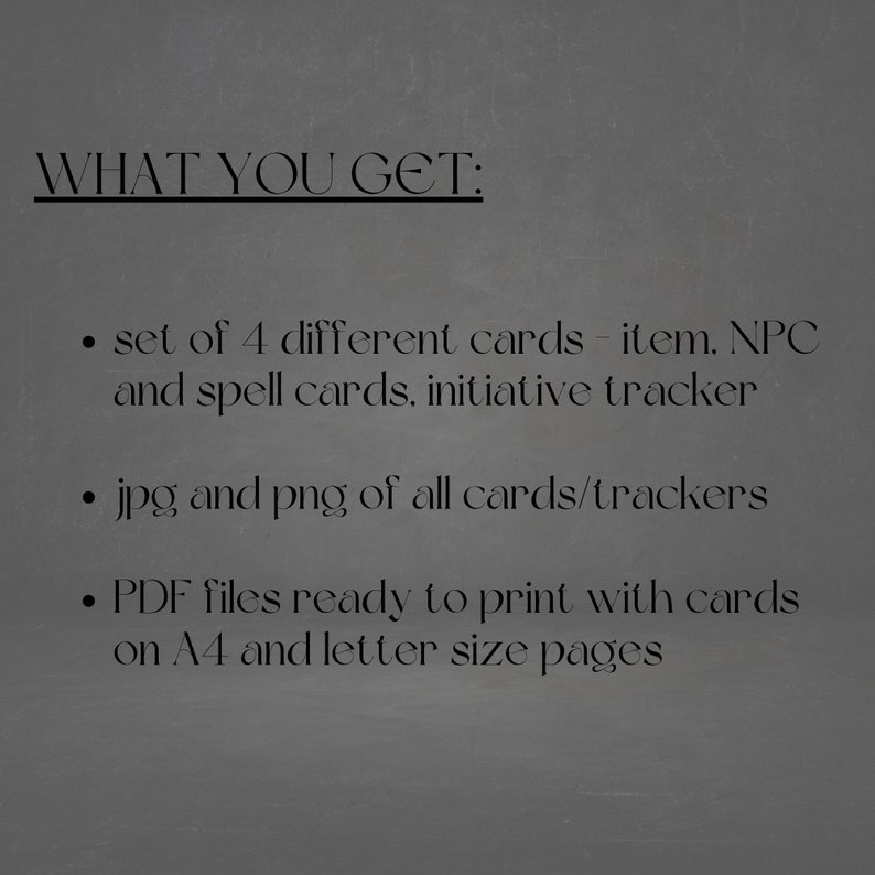 Dnd Fillable Cards Set Fillable and Printable Pdf Dungeons and Dragons ...