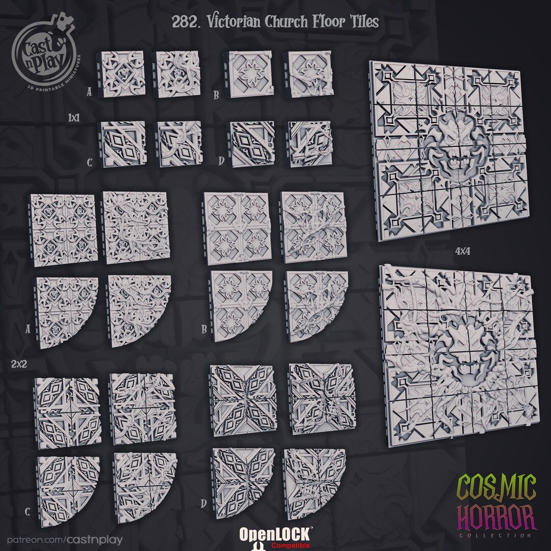 Terrain Tiles for Dungeons and Dragons and Tabletop Rpgs | Modular ...