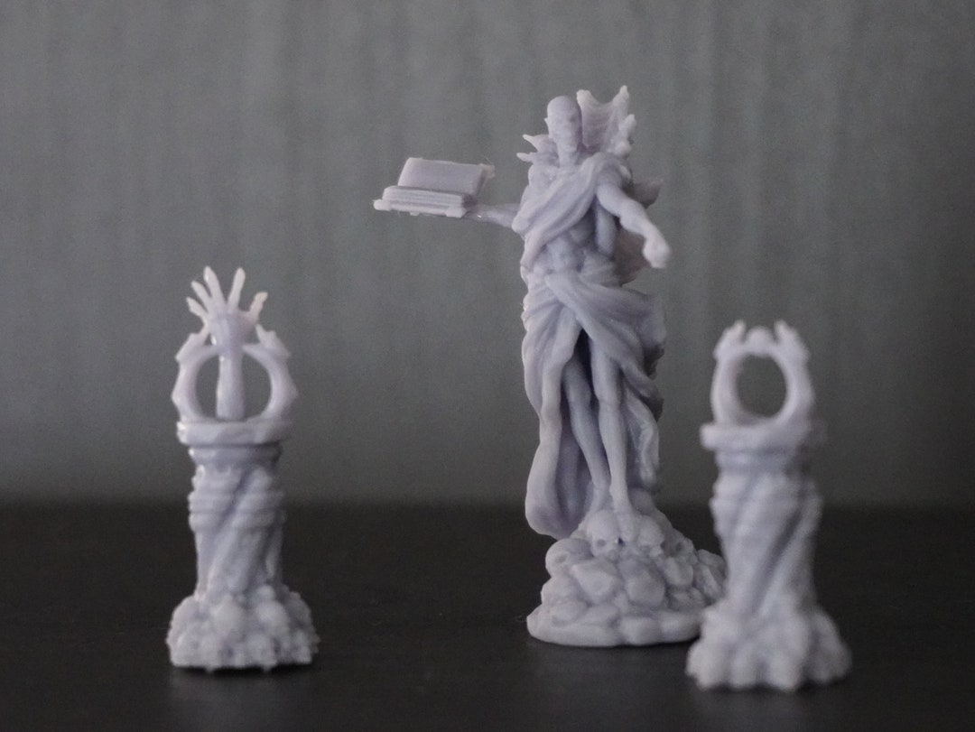 Vecna Miniature for D&D Customizable Hand-painted/unpainted 3D Printed ...
