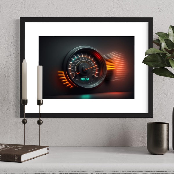 Speedometer Wall Art - Etsy