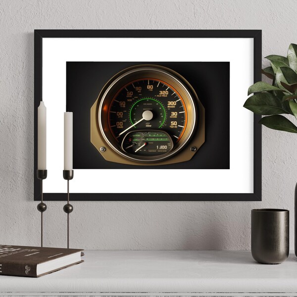 Speedometer Wall Art - Etsy