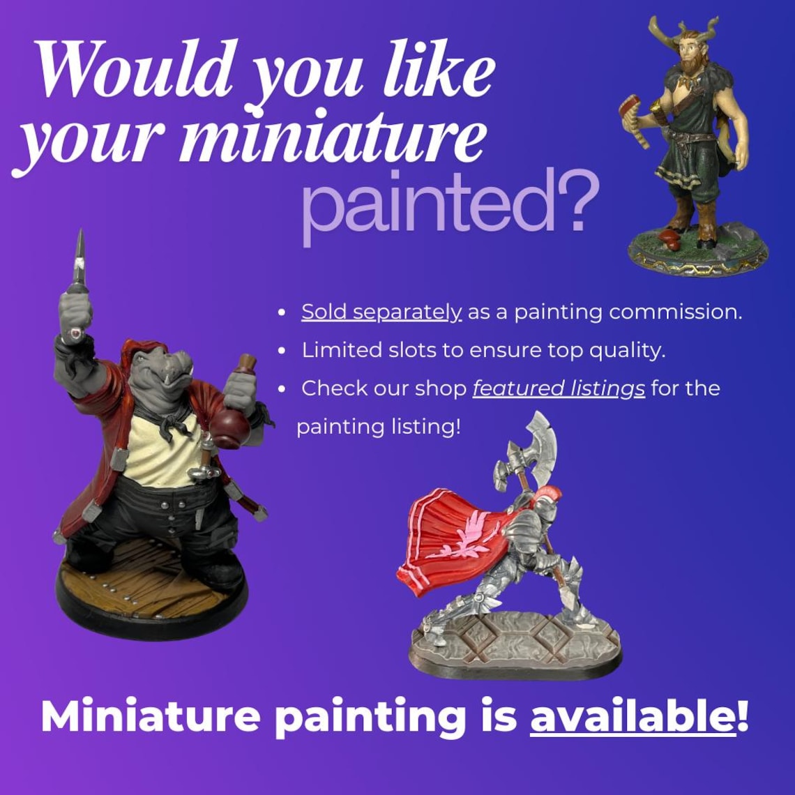 Wood Elf Druid Miniature Firbolg Figurine Dungeons and Dragons Mini RPG ...