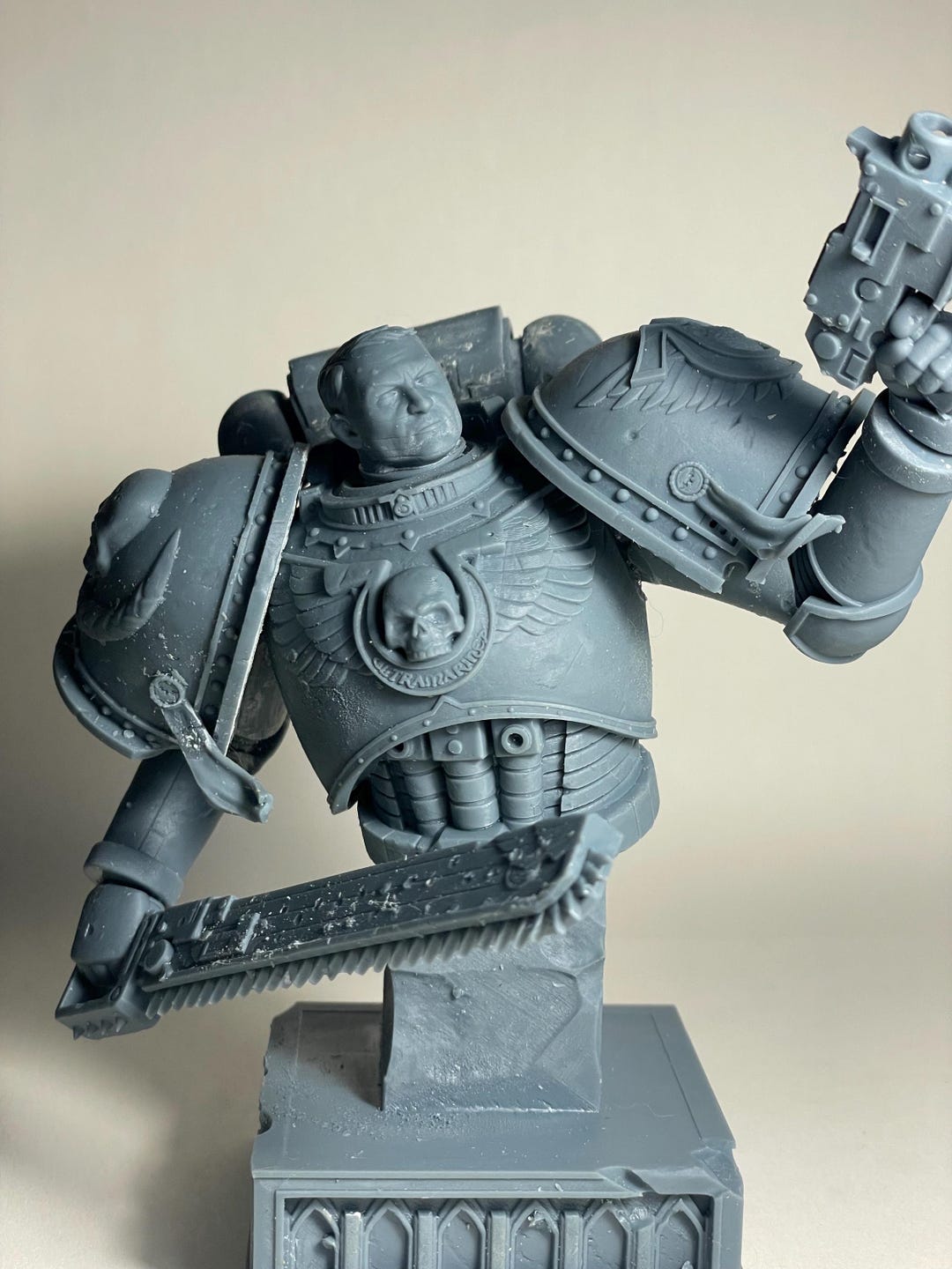 Titus Bust Space Marine II WH40K TTRPG Tabletop Accessories Warhammer ...