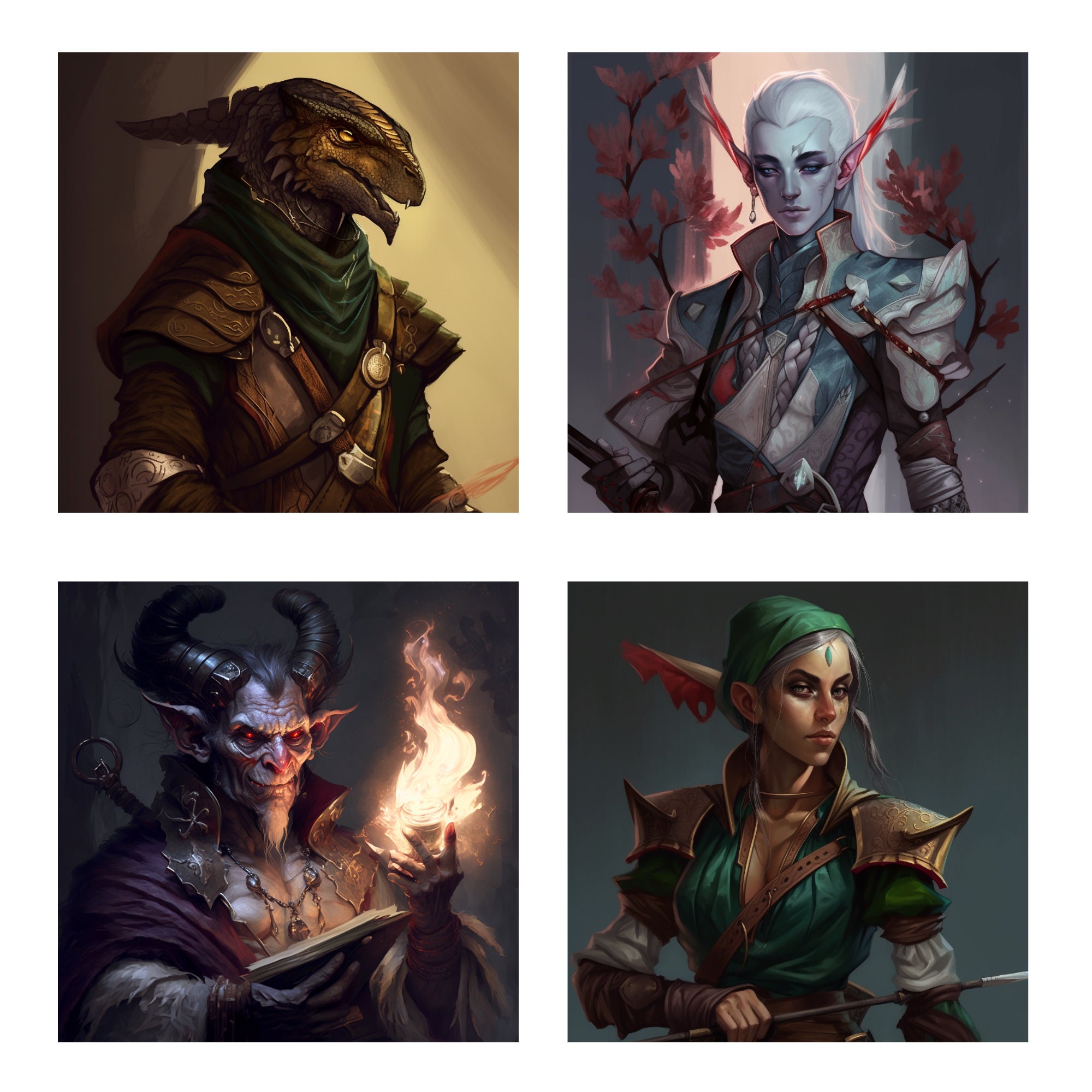 Dnd Character Creation Custom Dungeons and Dragons Character - Etsy