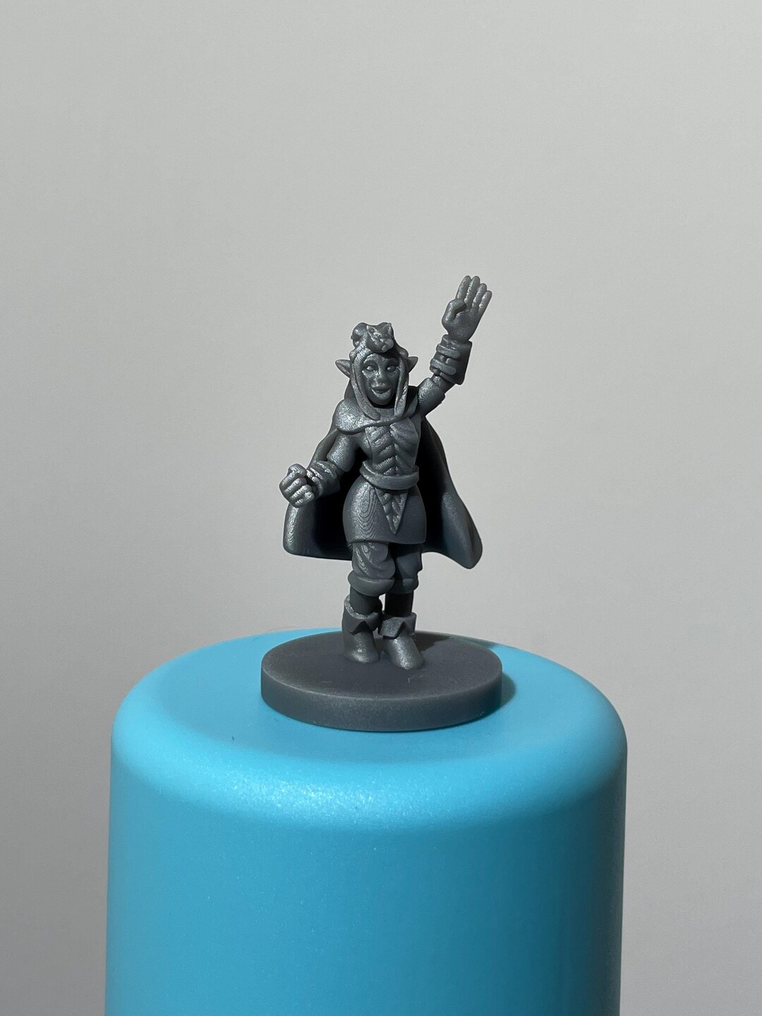 Half Elf Druid Miniature Hand-painted/unpainted 3D Printed Dnd Class ...