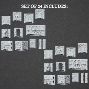 Terrain Tiles Walls | Dungeons and Dragons | Tabletop Rpgs | Modular ...