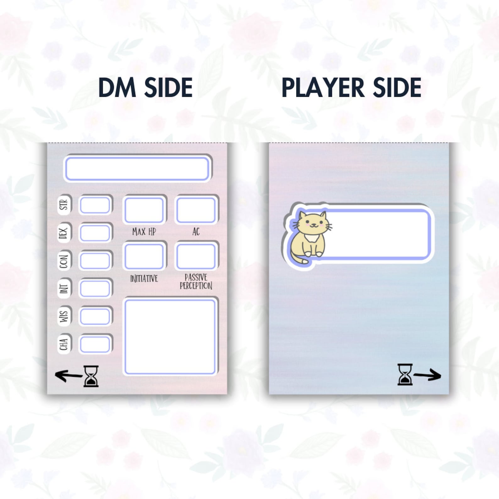 D&D 5e Initiative Tracker | Dungeons and Dragons Printable | Character ...