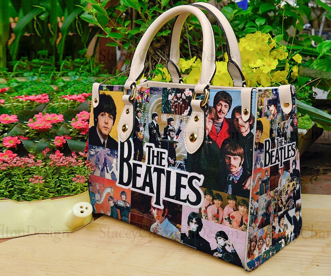 The Beatles Rock Band Leather Bag Rock Music Handbag Custom - Etsy
