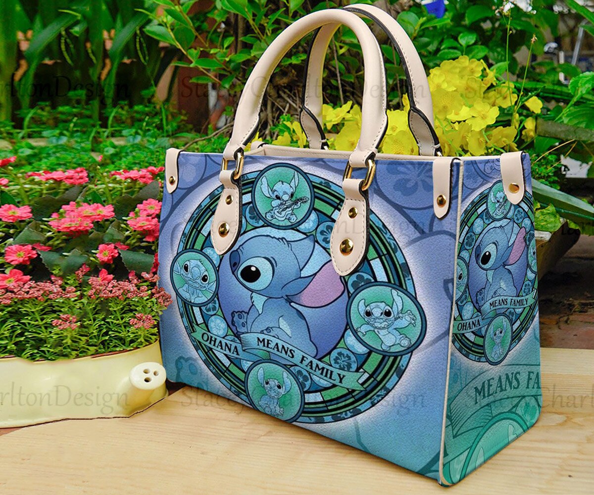 Stitch Disney Bag Lilo and Stitch Leather Handbag & Wallet - Etsy