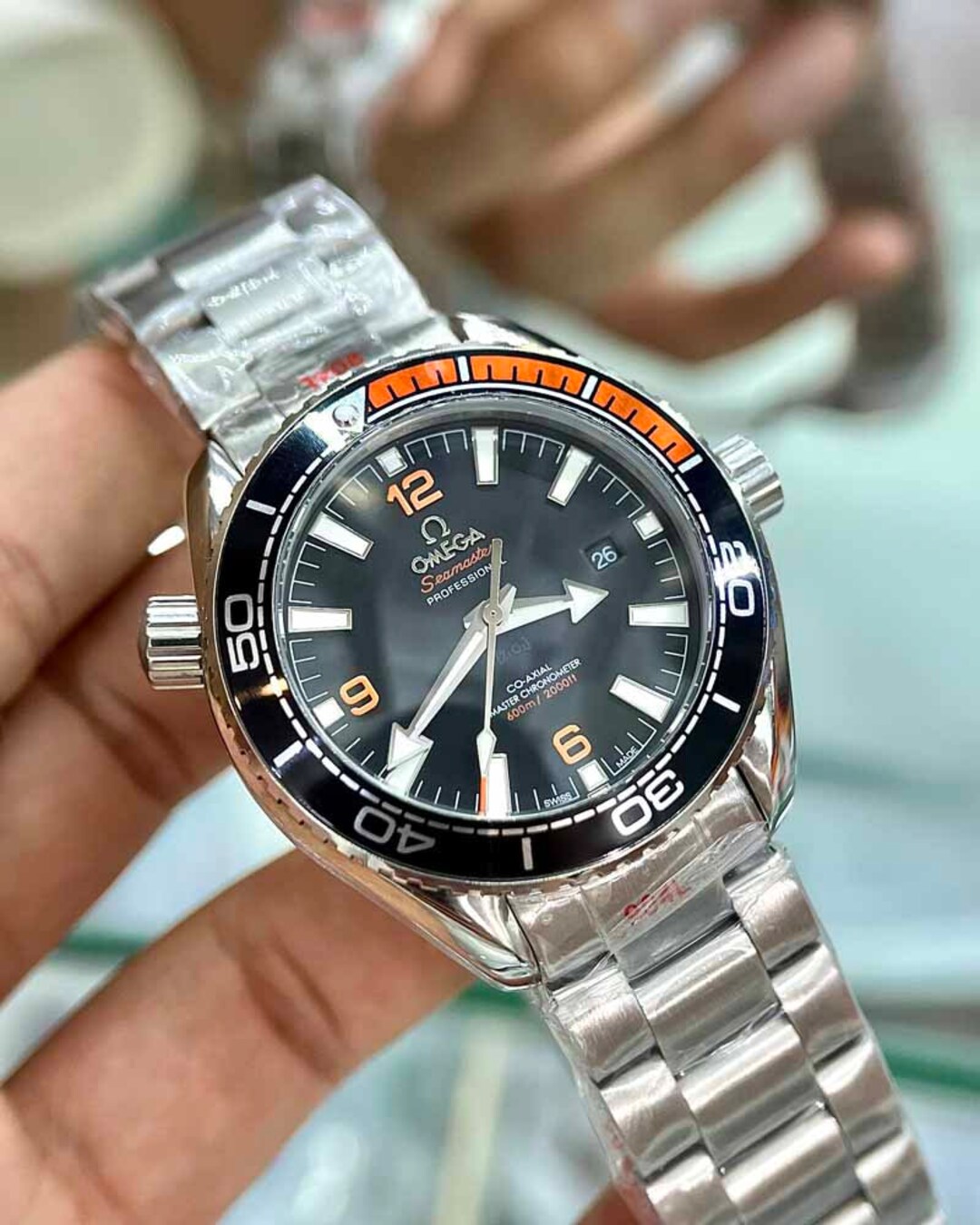 Omega Seamaster 43mm Dial Come With Box Tag Papers Steel - Etsy