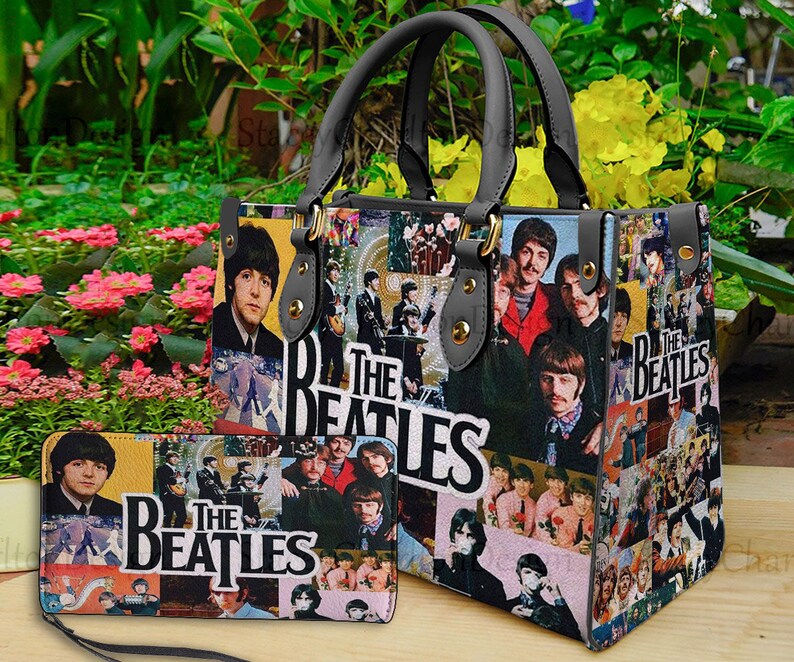The Beatles Rock Band Leather Bag Rock Music Handbag Custom - Etsy