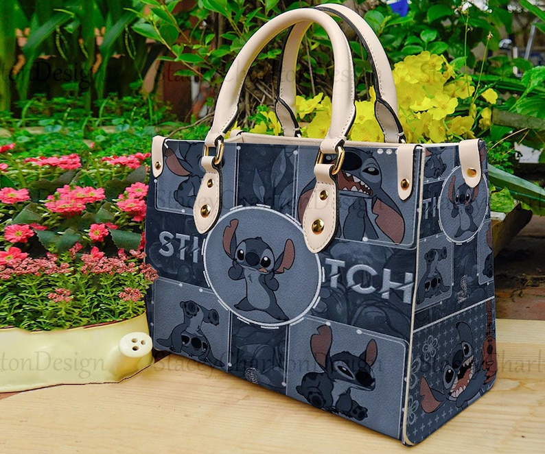 Stitch Disney Bag Lilo and Stitch Leather Handbag & Wallet - Etsy