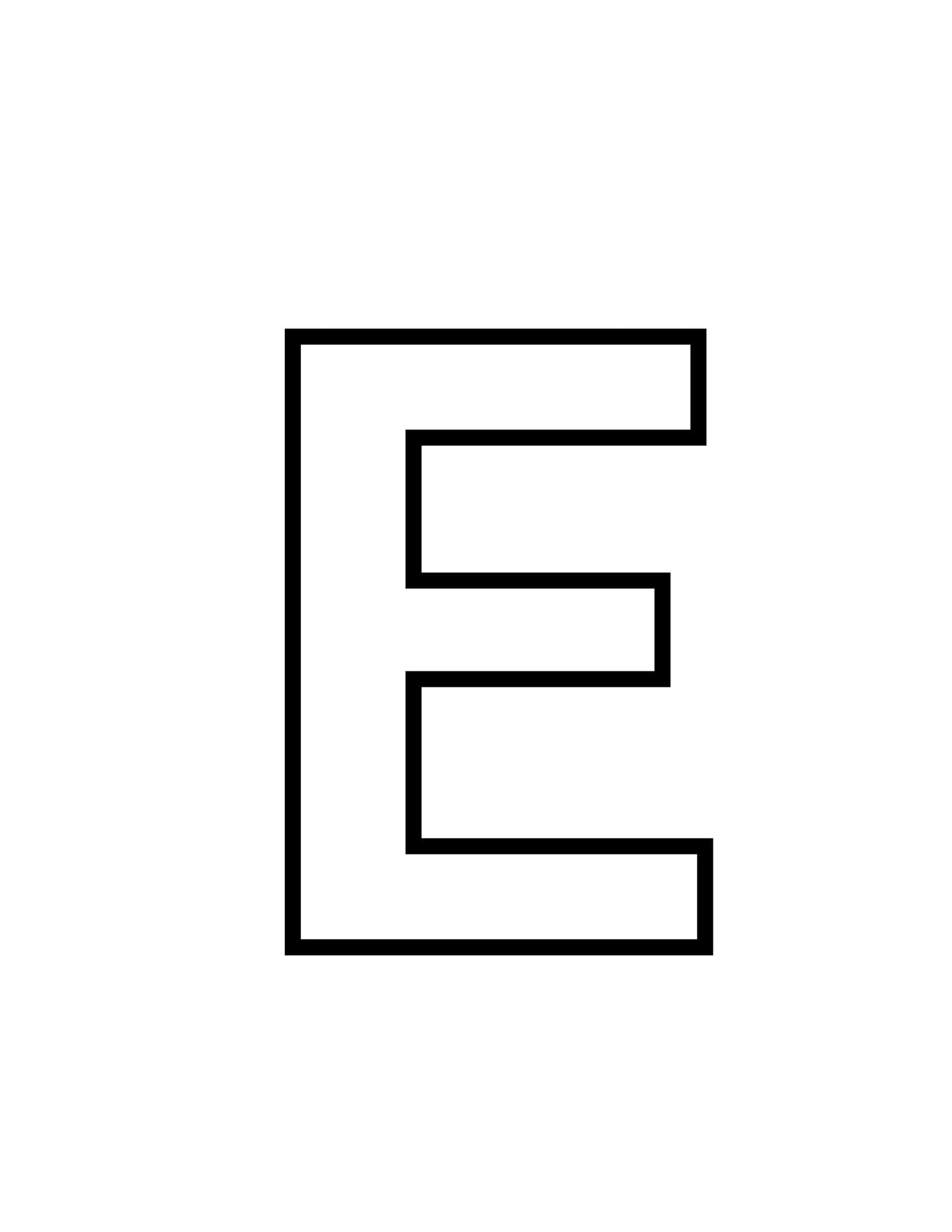 A-Z Large Printable Alphabet Letters - Etsy