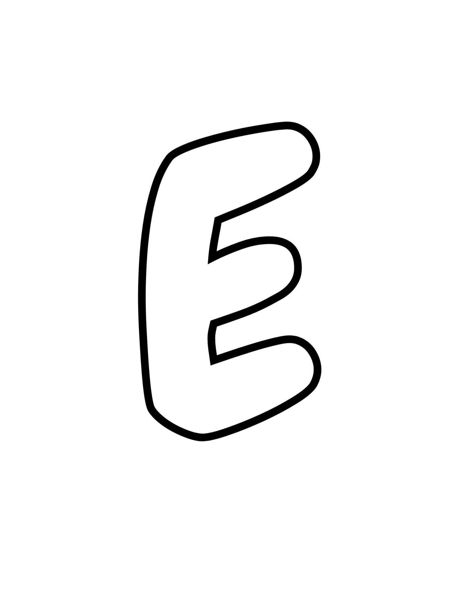 Large Printable Alphabet Letters A-Z. - Etsy